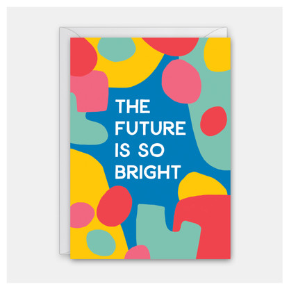 Future So Bright | Graduation Card | Rock Scissor Paper