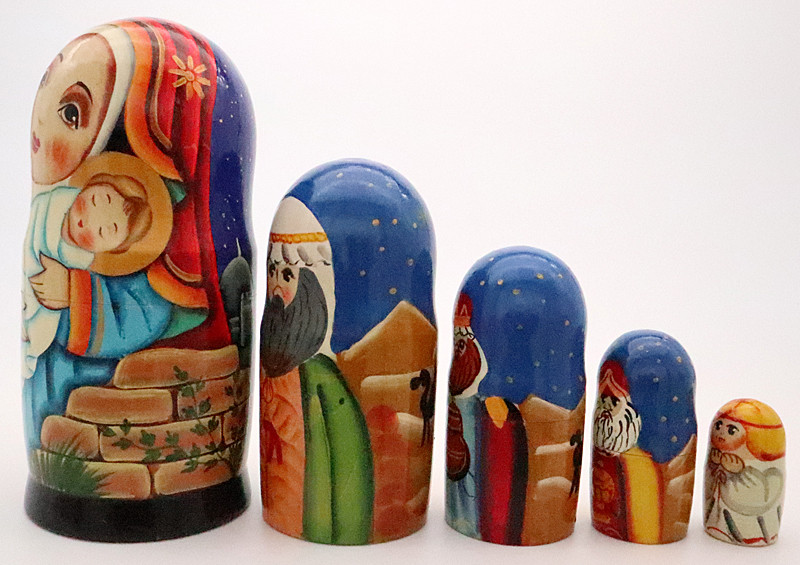 Starry Night Nativity | Russian Nativity Theme