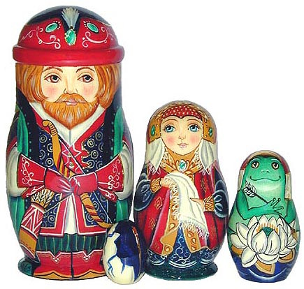 Frog Princess | Fine Art Matryoshka Nesting Doll