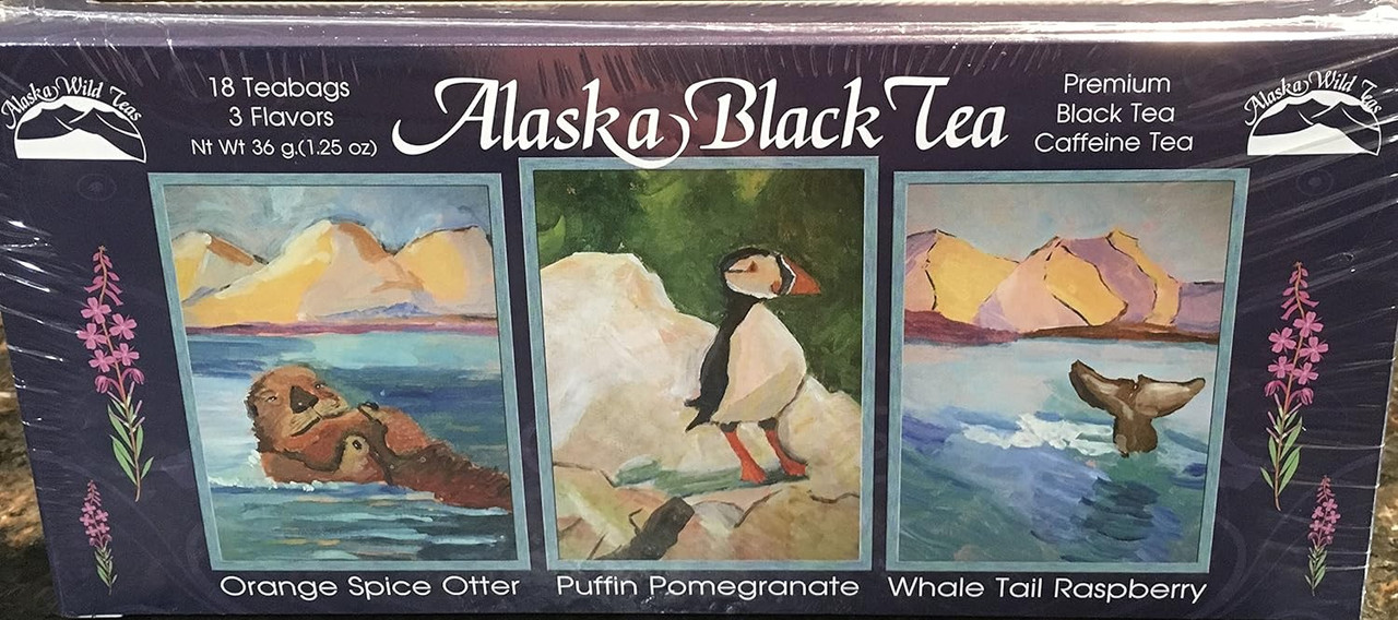 Alaska Black Coastal Tea Sampler | Alaska Souvenirs - Russian American ...