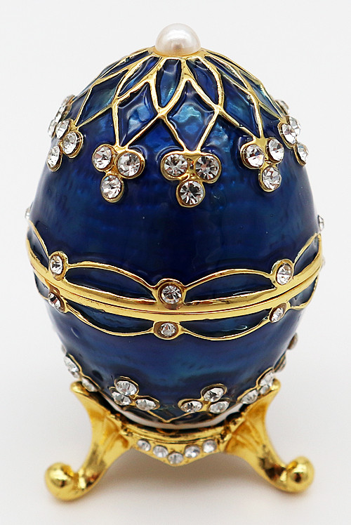 Small Egg "Net" - Red | Faberge Style Egg