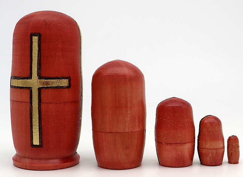 Icon Doll - Assorted | Religious Theme Matryoshka Nesting Doll