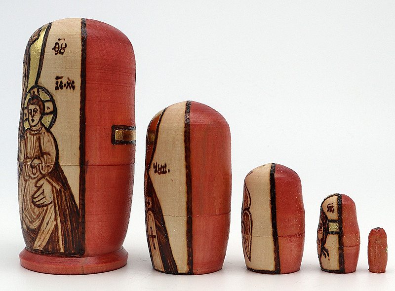 Icon Doll - Assorted | Religious Theme Matryoshka Nesting Doll