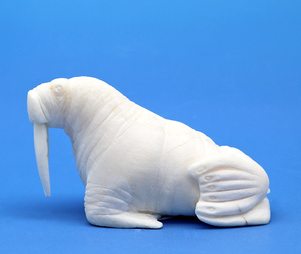 Spotted Seal | Alaskan Ivory Carving