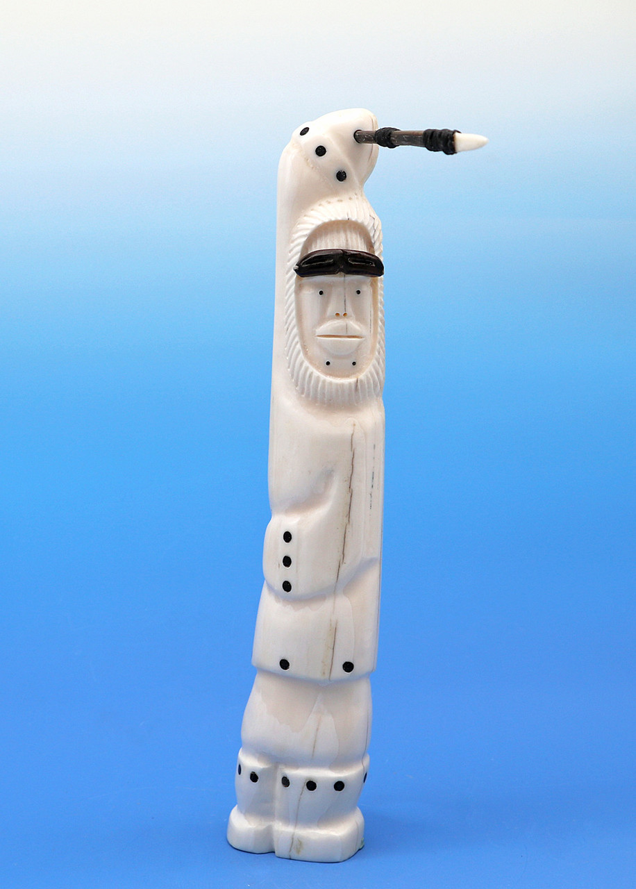 Standing Bear | Alaskan Ivory Carving
