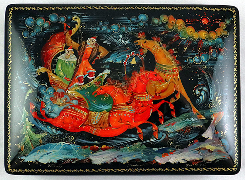 Palekh Russian Lacquer Boxes | Russian American Company