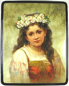 Russian Lacquer Miniatures from Fedoskino Village | Russian American ...