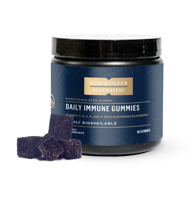 Daily Immune Gummies, 60 gummies, Quicksilver Scientific