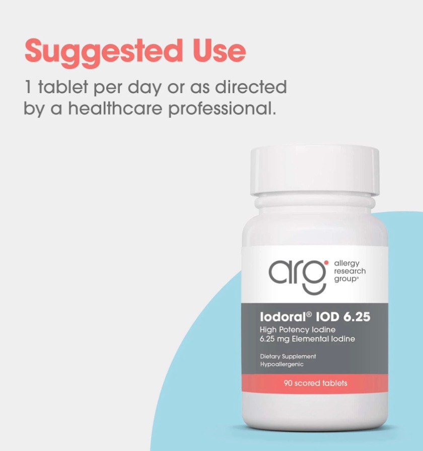 Iodoral 6.5 mg, 90 tabs, Optimox