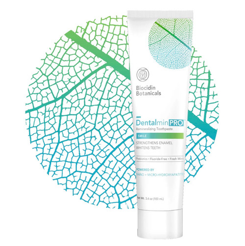 Dentalmin PRO Remineralizing Toothpaste, Biocidin Botanicals