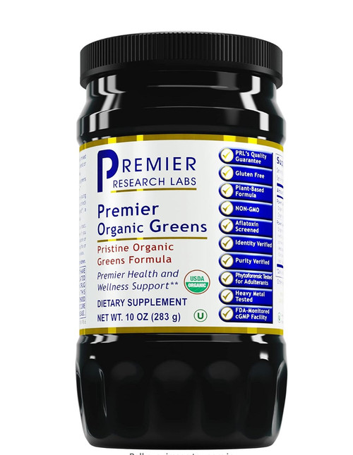 Premier Organic Greens Powder, 8 oz, Premier Research Labs