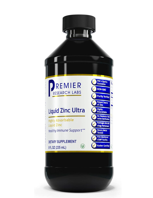 Liquid Zinc Ultra, 8 oz, Premier Research Labs