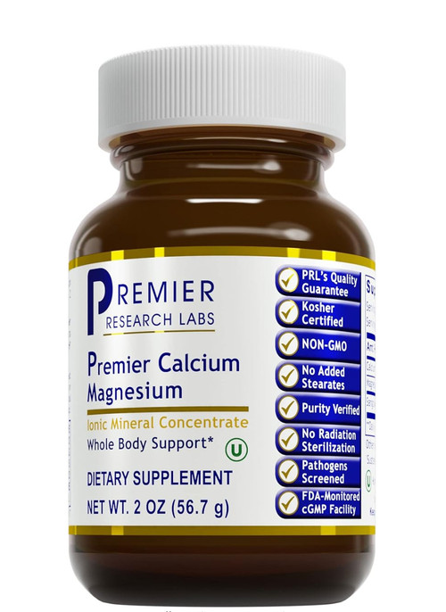 Premier Calcium Magnesium, 2 or 8 oz powder, Premier Research Labs