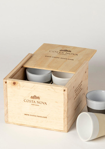 Costa Nova Grespresso Nature Espresso Gift Set – 8 Cups | Croghan