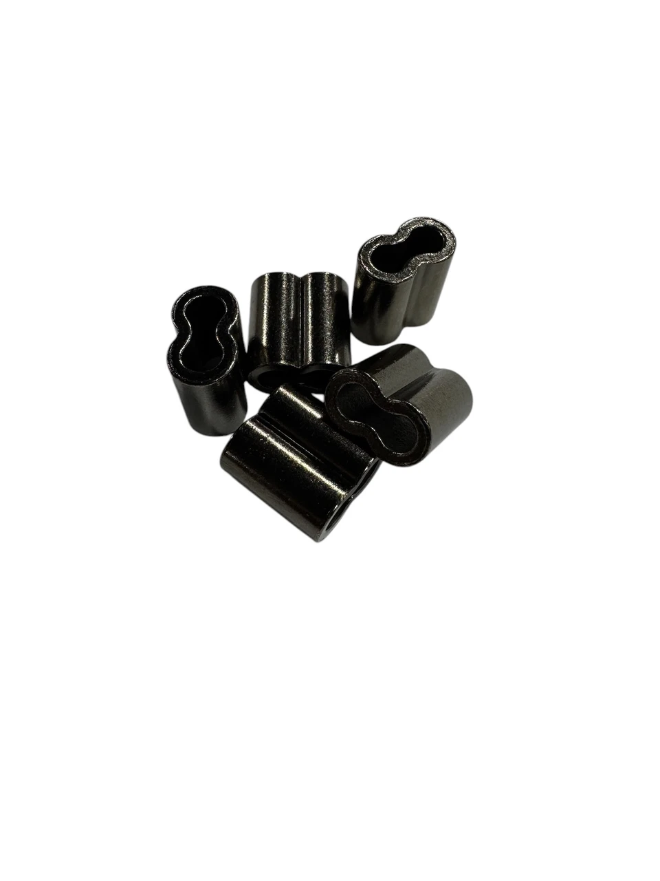 Copper Double Barrel Heavy Duty Crimp Sleeves 50ct - CatchAllTackle.com