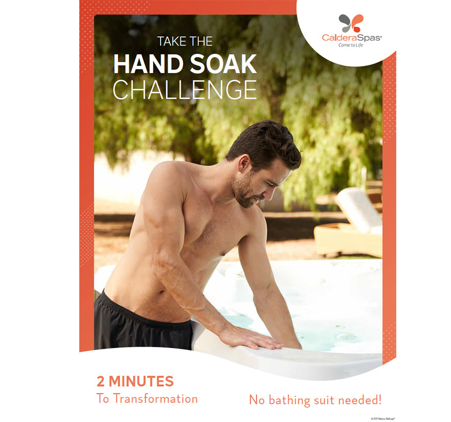 Hand Soak Challenge Poster