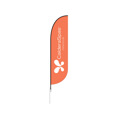 14' Feather Flag Caldera Spas
