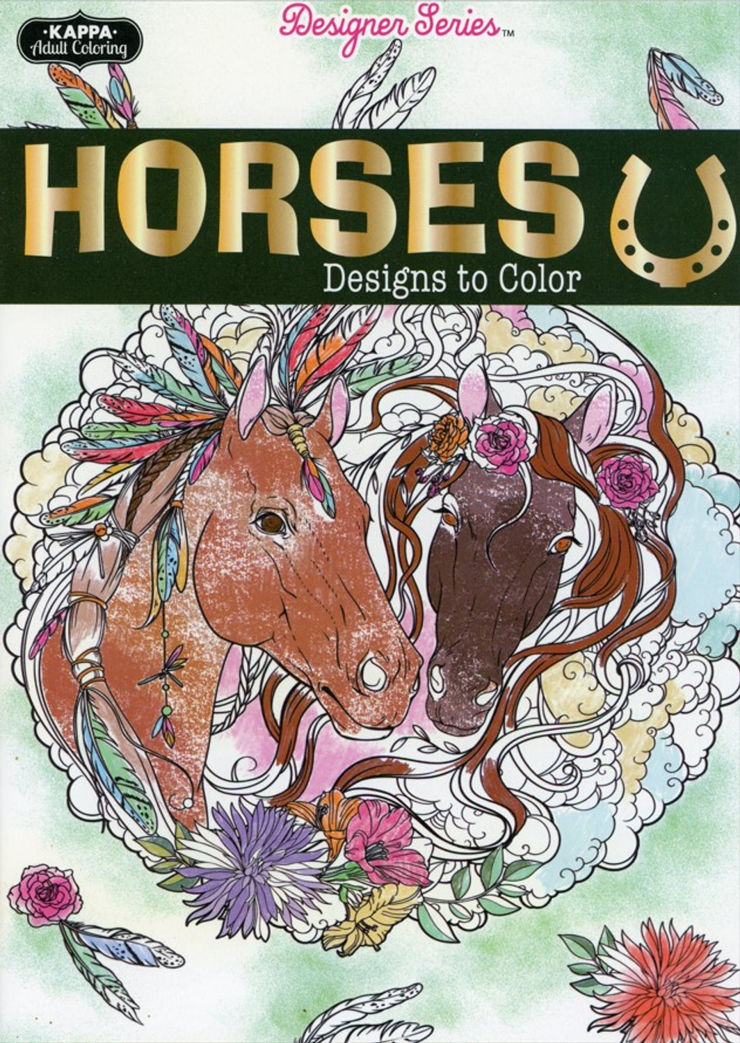 coloring book pictures of horses