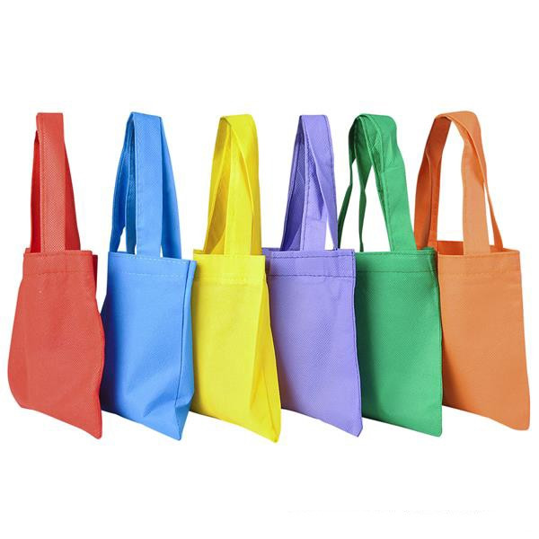 Colorful Tote Bags - 12 per pack