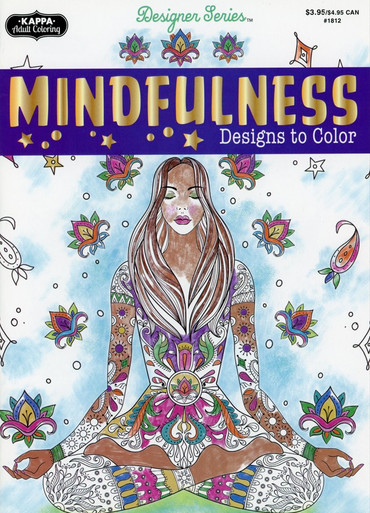 Adult Coloring Book - Mindfulness Designs to Color | Kappa Designer Series
