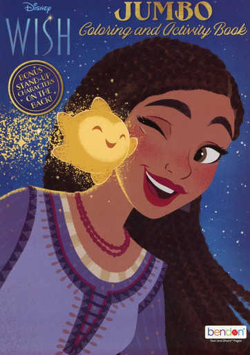 Disney Wish Coloring & Activity Book - 40 Pages of Magic & Fun!