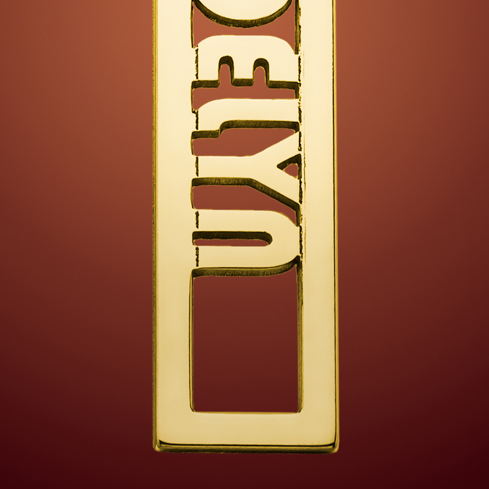 Jolly Gold Name Tag Necklace and Gold Personalized Jewelry for Names