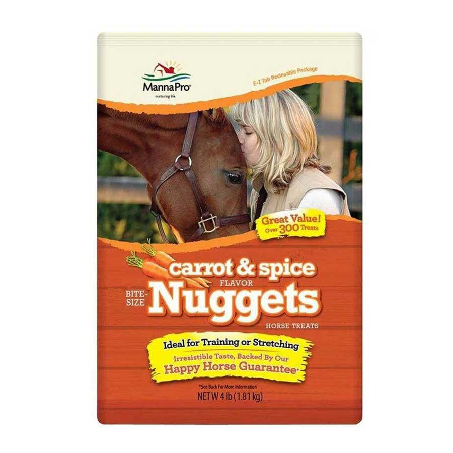 Manna Pro® Carrot & Spice Nuggets Treat - 4 lbs - KBC International