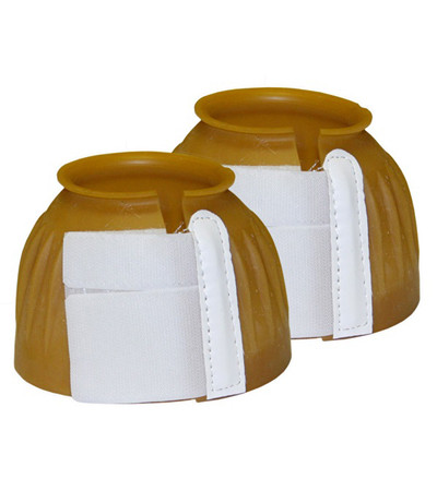 Bell Boots with Velcro - Medium - Gum - KBC International