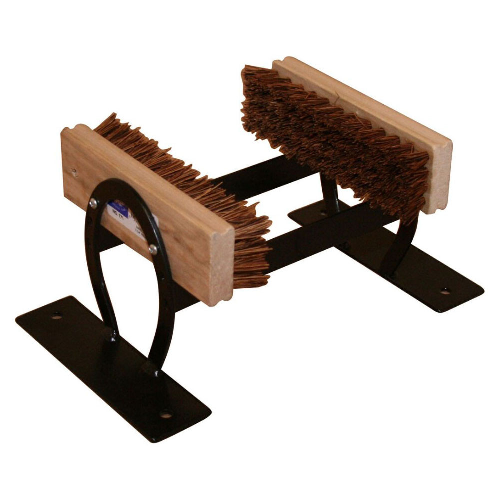 Horseshoe Boot Scraper with Brushes - KBC International