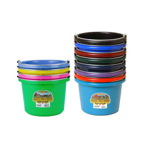 Little Giant® DuraFlex Round Bucket - 8 Quarts - KBC International