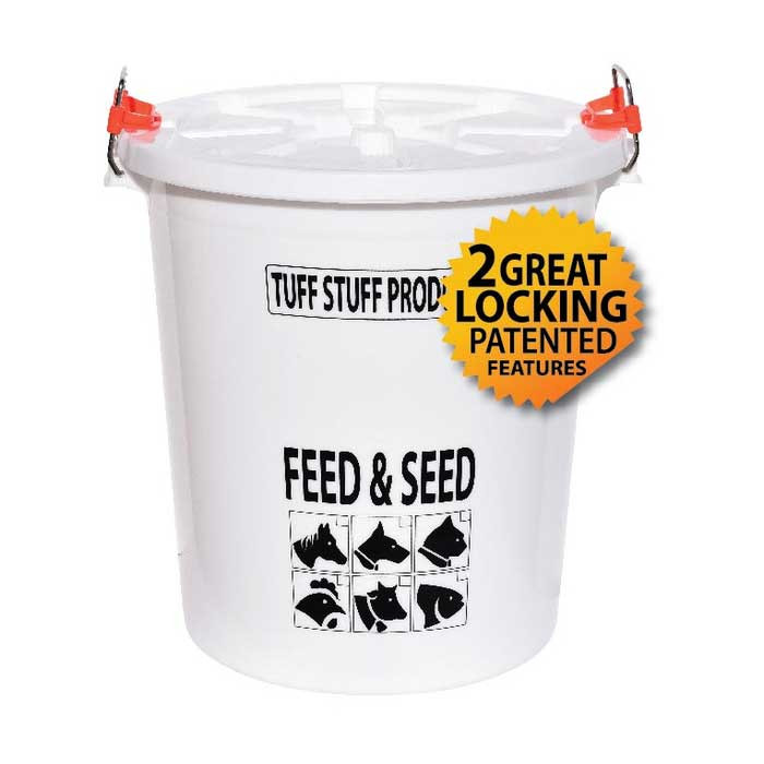 Tuff Stuff Heavy Duty Feed & Seed Storage Bin - 45 gallon - KBC ...