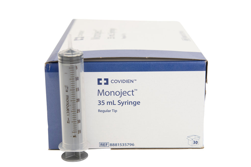 Monoject™ 35 cc - Regular Luer Syringes - 30 ct - KBC International