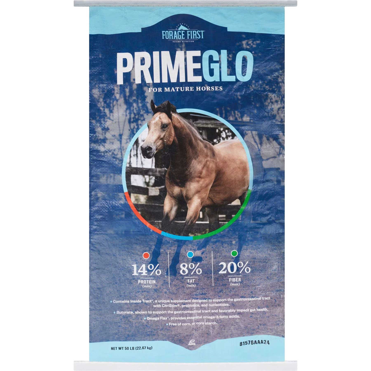 ADM® Forage First® PrimeGlo® Horse Feed - 50 lbs