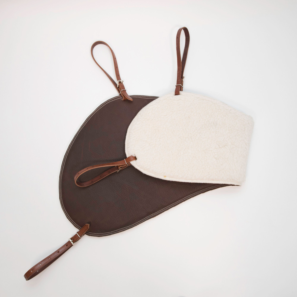 Race Track Leather Shoulder Bite Pad - KBC International