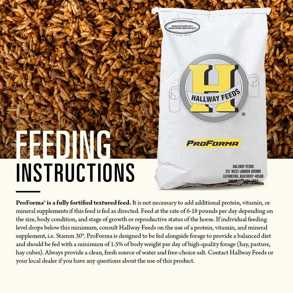 Hallway® Feeds Proforma® Feed - 50 lb - KBC International