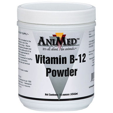 AniMed™ Vitamin B-12 Powder - 16 oz - KBC International