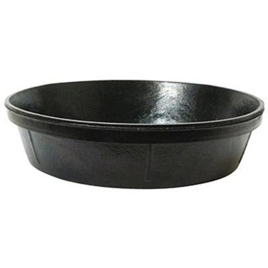 Fortex® Rubber Feed Pan - 3 Gallons - KBC International