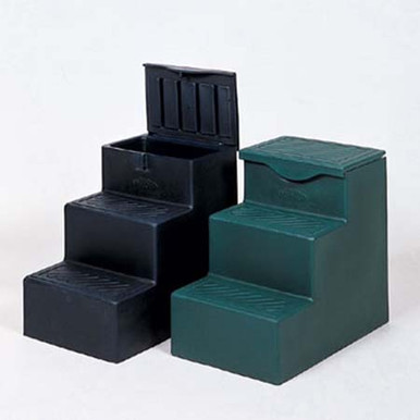 Burlingham Sport 3 Step Mounting Block with Storage - KBC International