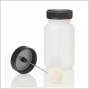 Plastic Bottle with Wool Dauber - 4 oz - KBC International