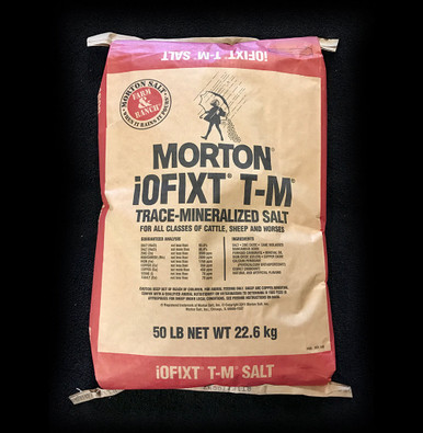 Morton Trace Mineralized Salt Loose - 50 lb - KBC International