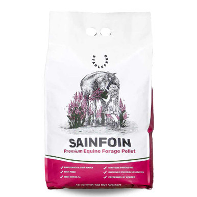 Sainfoin Forage Pellet - 40 LB Bag Horse Feed