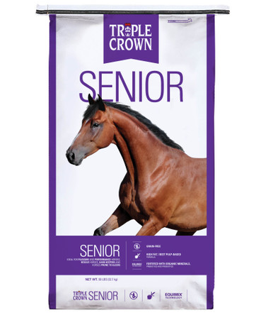 Triple Crown® Senior - Beet Pulp Based Feed - 50 lbs - KBC International