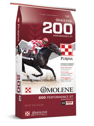 Purina® Omolene® 200 - Race Track Horse Feed- 50 lbs - KBC International