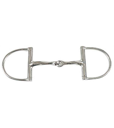 Slow Twist Dee Ring Bit Horse Riding Bit