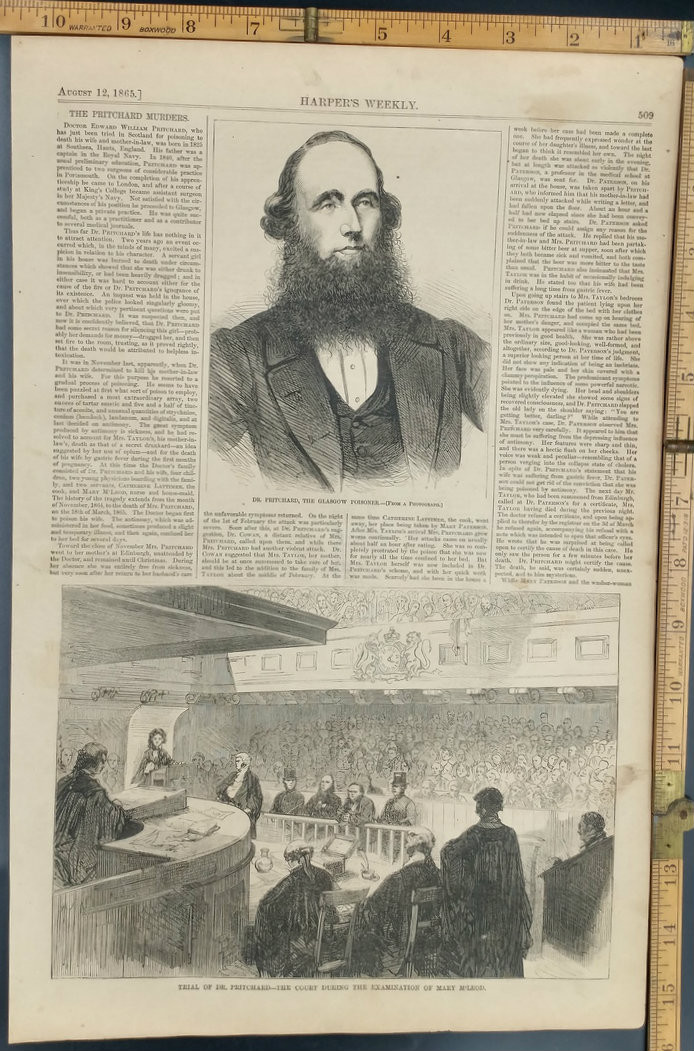 The Pritchard murders including the trial of Doctor Edward William ...