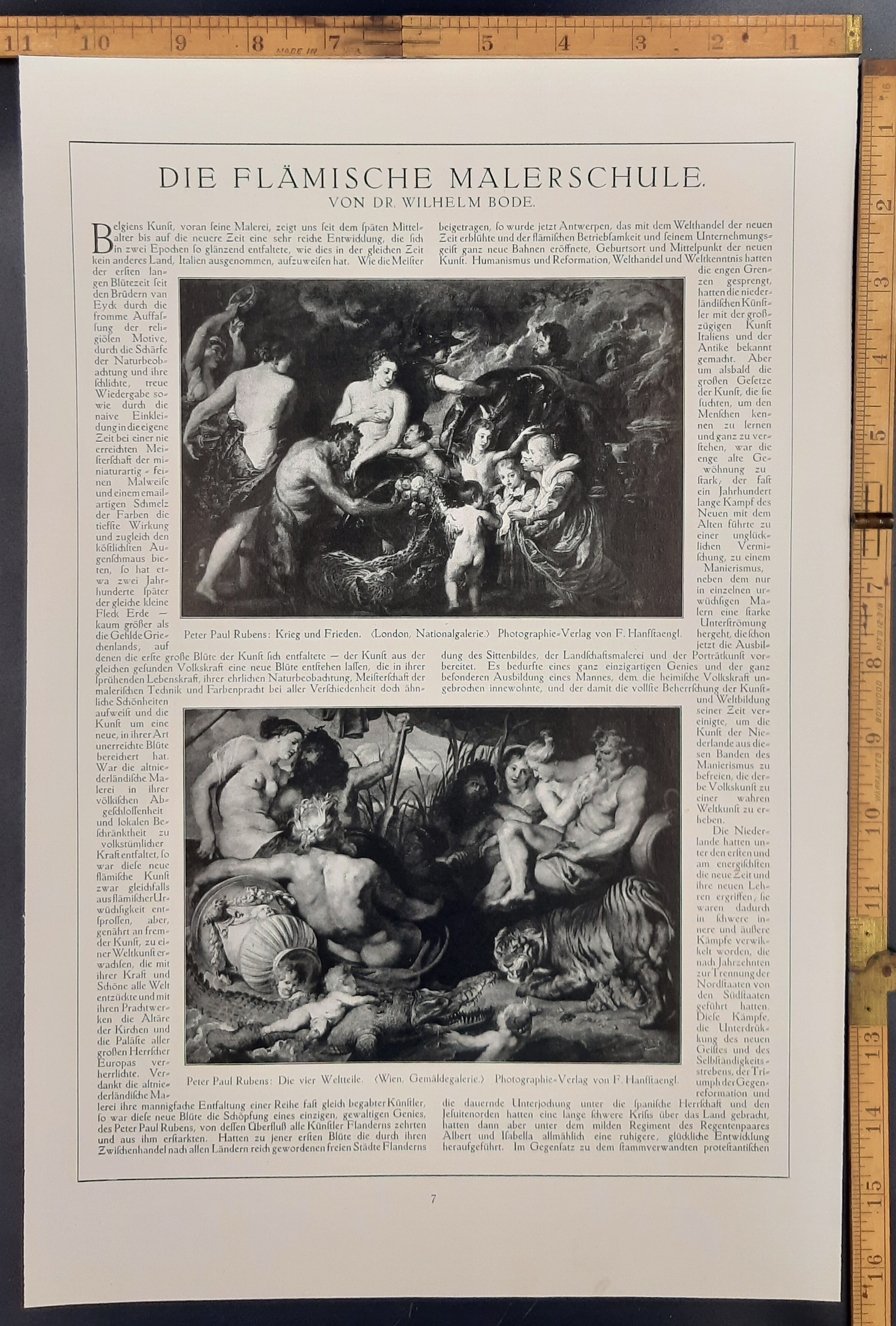 War and peace and The Four Continents by Peter Paul Rubens. Original ...