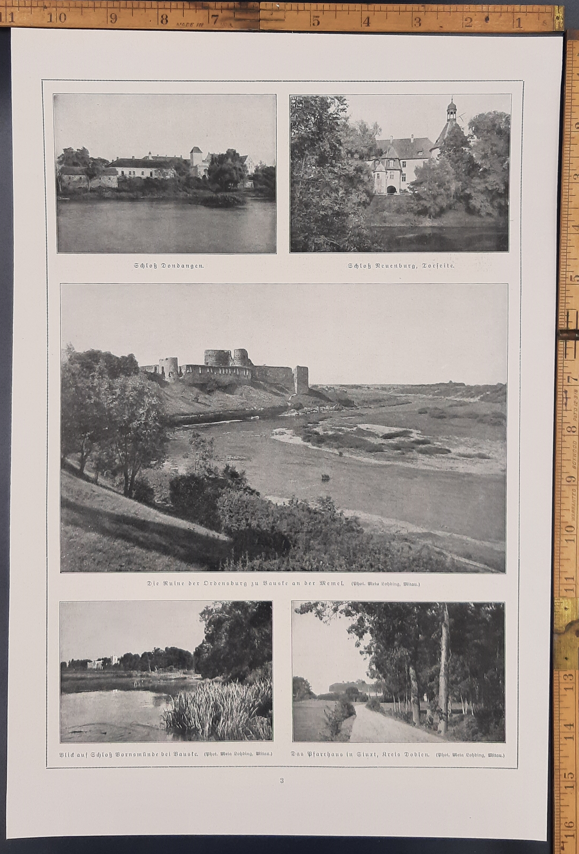 Dundaga Castle. Gateside view of Neuenburg Castle. Bornsminde Manor ...