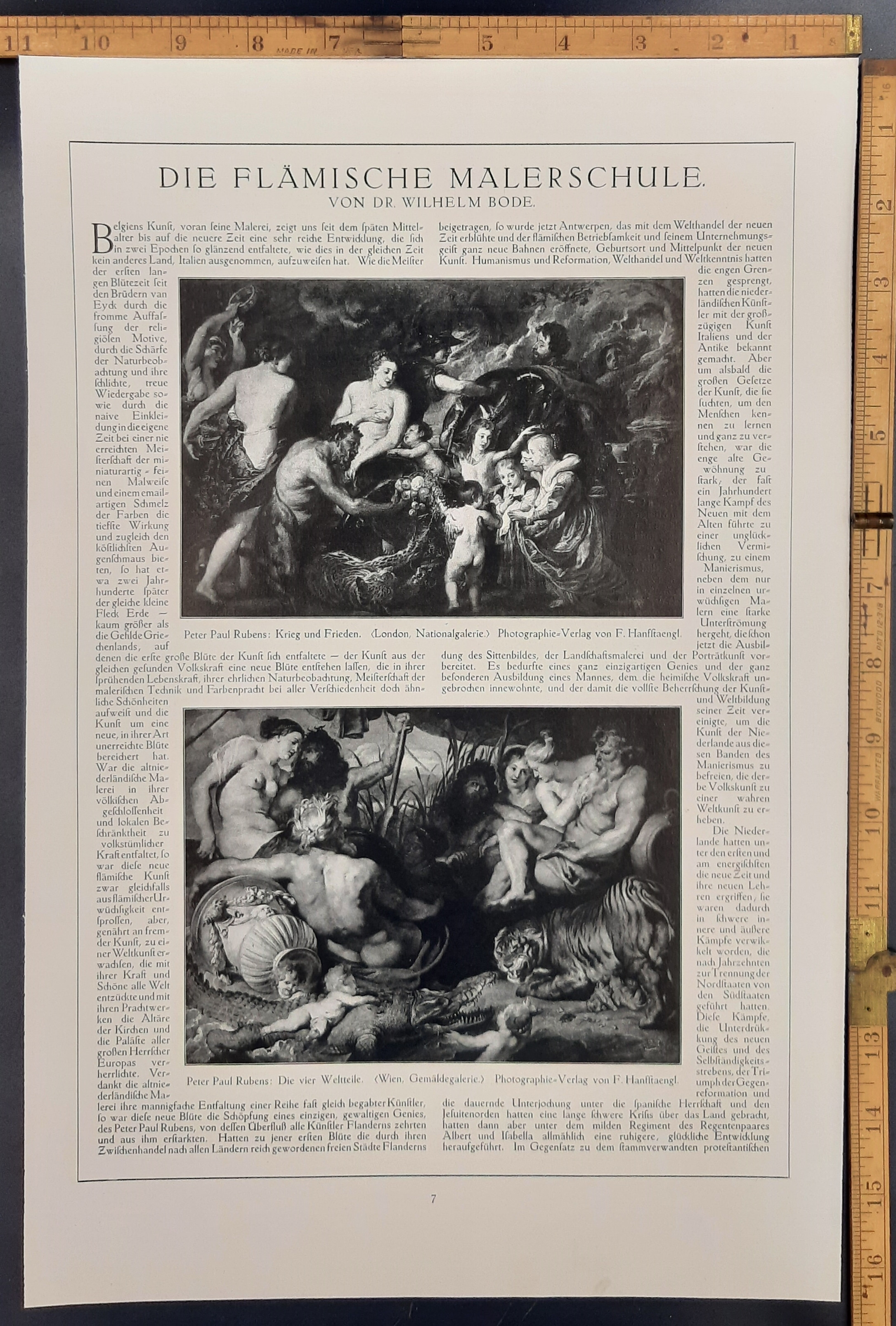 War and peace and The Four Continents by Peter Paul Rubens. Original ...