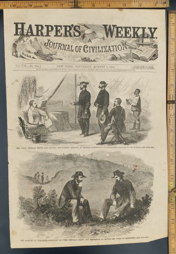 Capture of Vicksburg, Interview between Generals Grant and Pemberton to ...