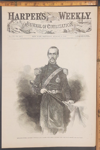 Brigadier General Michael Corcoran Late Colonel 69th Regiment, New York ...